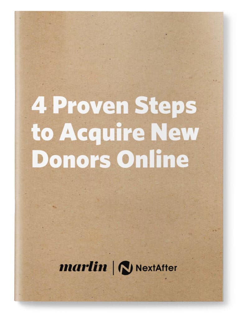 4 Proven Steps to Acquire New Donors Online - Marlin Communications
