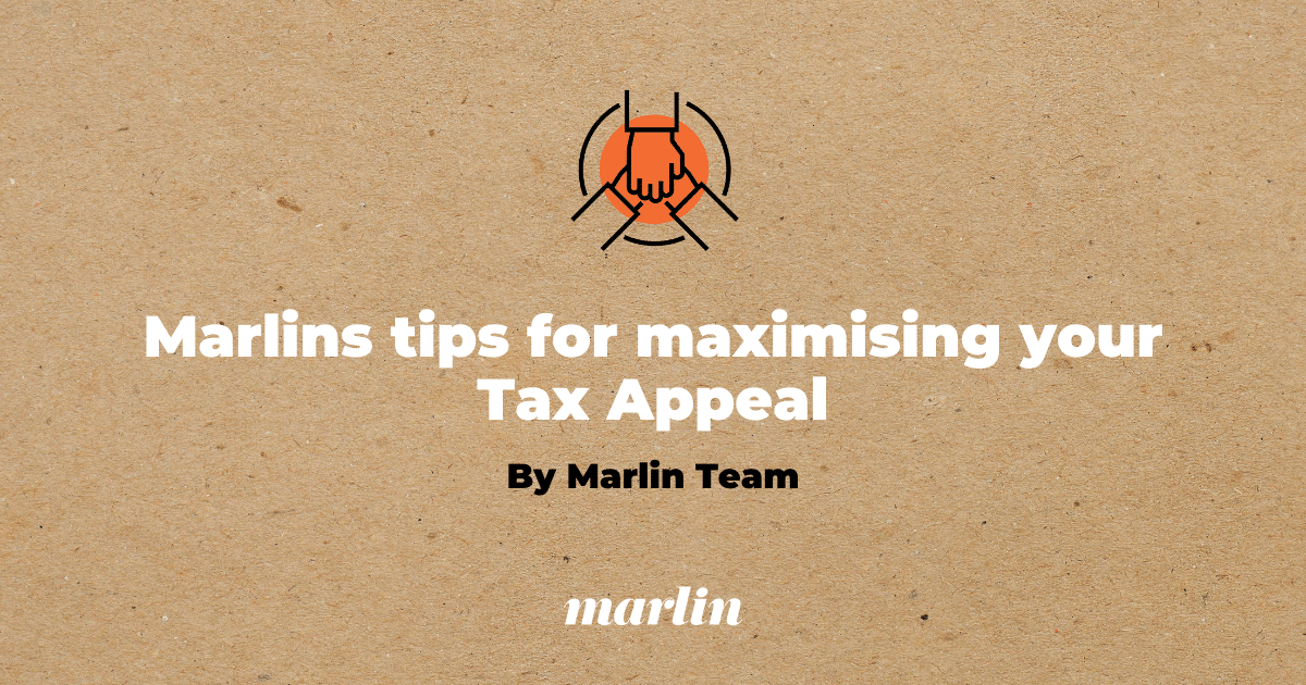 Marlins tips for maximising your Tax Appeal - Marlin Communications